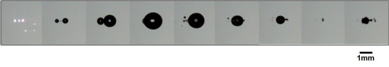 Laser-induced bubble formation on a micro gold particle levitated in ...