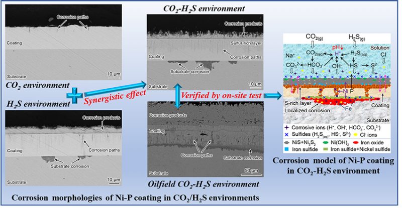 Unraveling effects of CO2 and H2S on the corrosion behavior of ...