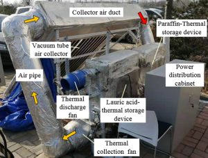 Experimental investigation of a novel split type vacuum tube solar air ...