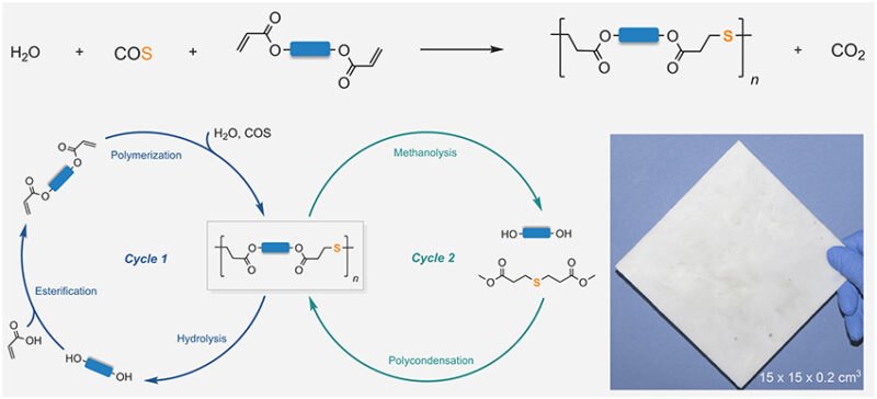 Chemically Recyclable Polyethylene-like Sulfur-Containing Plastics from ...